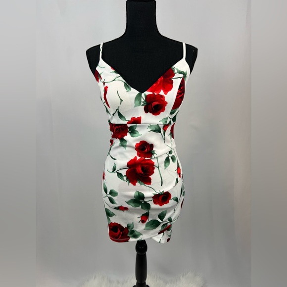 Mind Code | Dresses | White Floral Dress | Poshmark